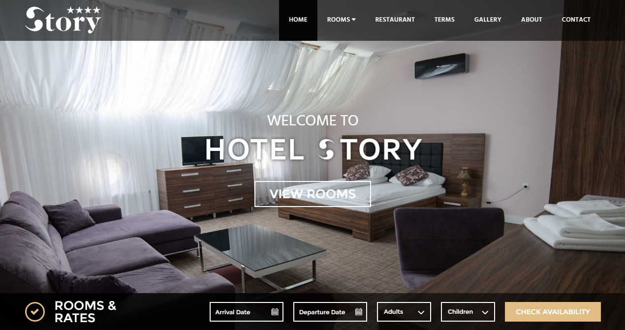 Home - Hotel Story - Room, Suite, Restaurant